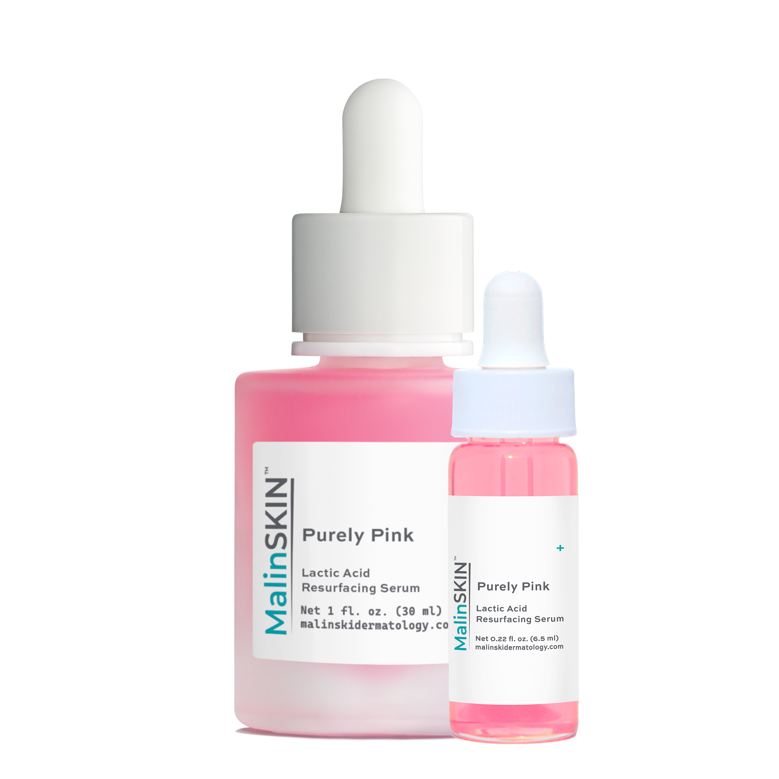 Purely Pink Lactic Acid Resurfacing Serum BUNDLE – Malinski Dermatology